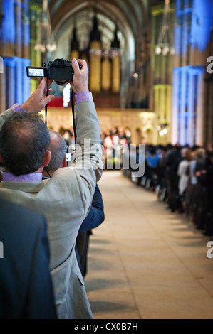 Graduation ceremony at Lincoln Cathedral Stock Photo - Alamy