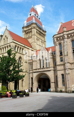 The Old Quadrangle buildings, Manchester University campus, Oxford Road ...