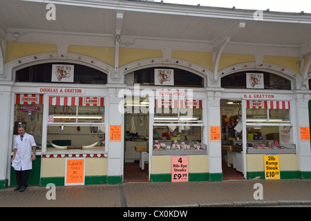 Devon Meats The Historic Butchers Row Barnstaple. with traditional ...
