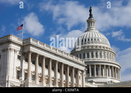 the house and senate wing of capitol building in washington d.c Stock ...