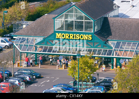 Morrisons Supermarket Aylesbury Buckinghamshire Stock Photo - Alamy