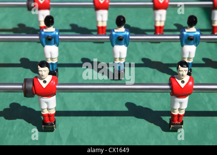 foosball. vintage metal table soccer players. foosball. table soccer ...