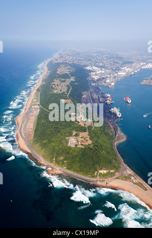 overall aerial view of Durban, south africa Stock Photo - Alamy