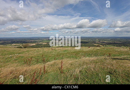 View of the villages of Ditchling and Westmeston East Sussex, from ...