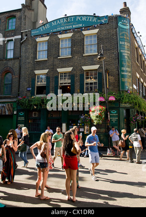 The Market Porter pub near Borough Market Southwark London UK Stock ...