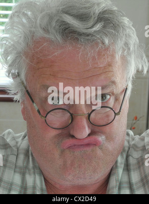 Astonished angry grumpy shocked old man ugly FULLY MODEL RELEASED FOR ...