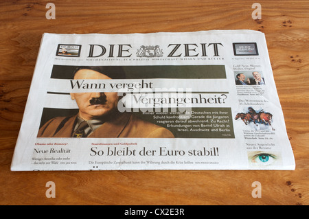German newspaper Die Zeit with Adolf Hitler on the cover Stock Photo ...