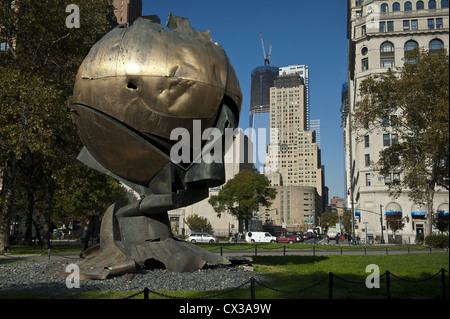 Sphere Sculptor Fritz Koenig World Trade Center Downtown Manhattan New ...