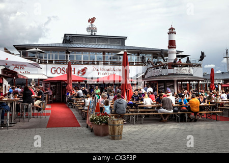 fish restaurant Gosch, List, Sylt Island, Schleswig-Holstein, Germany ...
