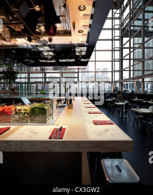 Obika Canary Wharf, London, United Kingdom. Architect: Labics, 2012 ...