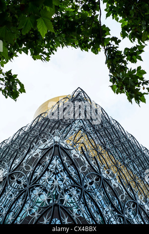The newly built Library of Birmingham designed by architects Mecanoo ...