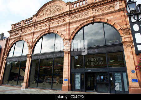 chester library northgate street chester cheshire england uk Stock ...