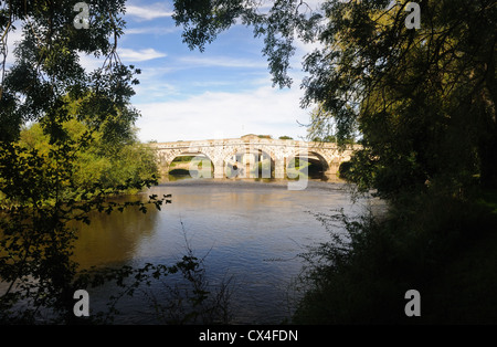 Atcham Bridge over the River Severn in Atcham, near Shrewsbury ...