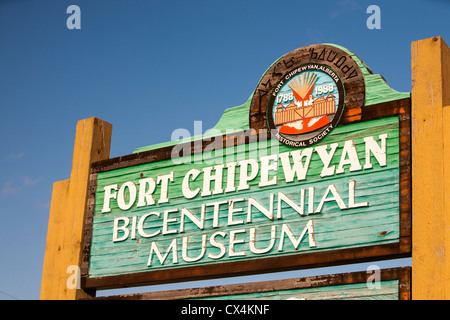 Fort Chipewyan, which stands on Lake Athabasca and the Athabasca river ...