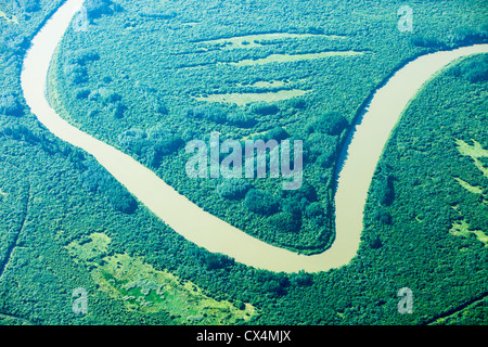 Boreal forest in Northern Alberta, Canada near Fort McMurray Stock ...