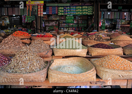 Dried fish at a market, Singaraja, North Bali, Bali, Indonesia Stock ...