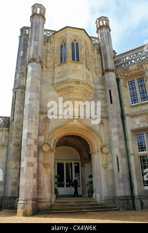 Entrance to Highcliffe Castle Dorset England UK Stock Photo - Alamy