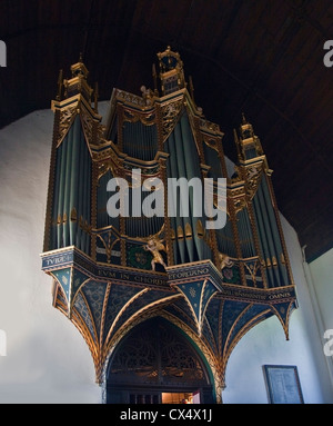 Church of St John the Baptist, Lound, Suffolk, England, UK painted gilt ...