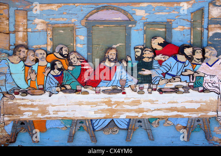 The Last Supper. The final meal Jesus shared with his Apostles, in ...