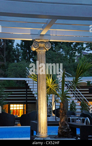 Neoclassical style swimming pool Stock Photo - Alamy