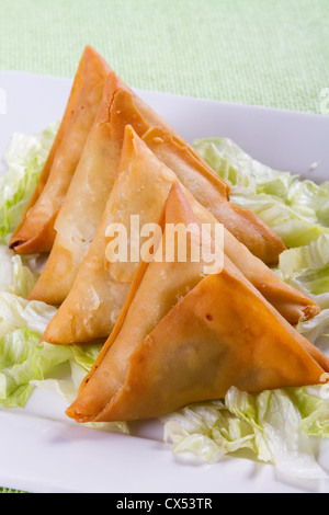 Samosa - indian traditional patties Stock Photo - Alamy