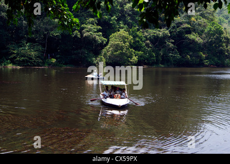 Pookode or pookot lake scenic freshwater lakes in Wayanad at Kerala ...