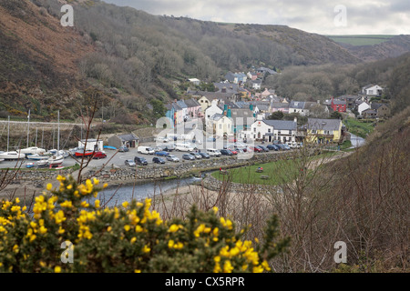 The Harbour Inn Solva Pembrokeshire West Wales Stock Photo - Alamy