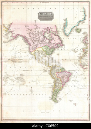 This 1818 Pinkerton map provides a detailed geographical representation ...