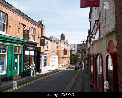 Minshull Street at Knutsford town centre in Cheshire, England Stock ...