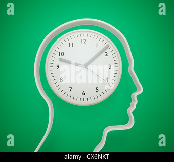 Medical Concept With Clock Stock Photo - Alamy