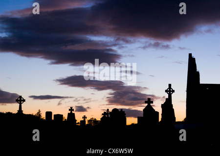Gothic Burrishoole Friary ruins in County Mayo, Ireland Stock Photo - Alamy