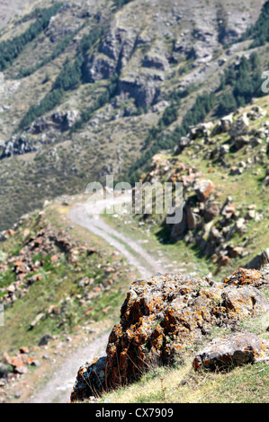 Landscape near Vardzia, Vardzia-Khertvisi, Meskheti, Georgia Stock ...