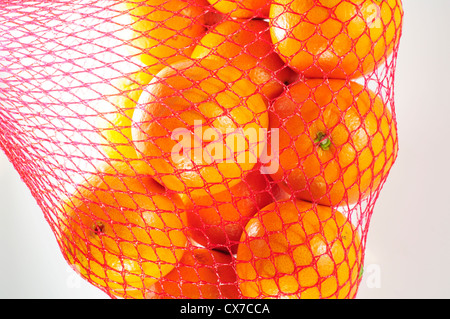 Orange Fruit in Net Bag Stock Photo: 50565143 - Alamy