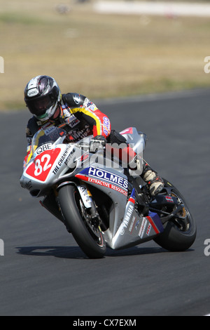 Chris Quinn competing in the Australian Supersport Championship Stock ...