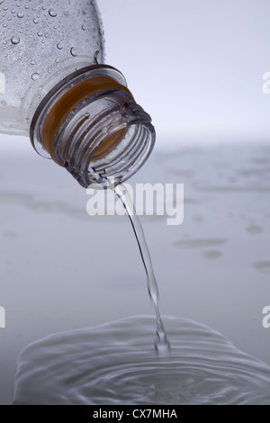 Plastic water bottle Stock Photo - Alamy