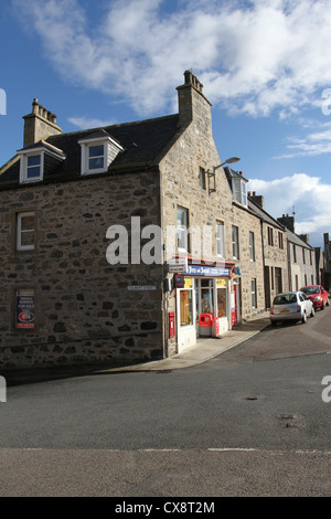 Portsoy street scene Scotland September 2012 Stock Photo - Alamy