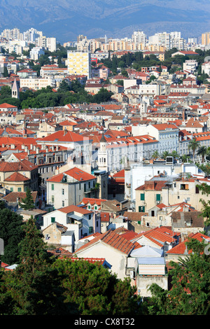 Cityscape from Marjan Hill, Split, Dalmatia, Croatia Stock Photo - Alamy