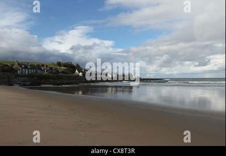 Sandend waterfront Scotland September 2012 Stock Photo - Alamy