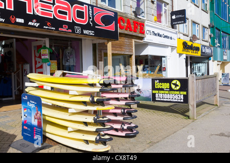 A surf shop in Newquay, Cornwall UK Stock Photo: 39900850 - Alamy