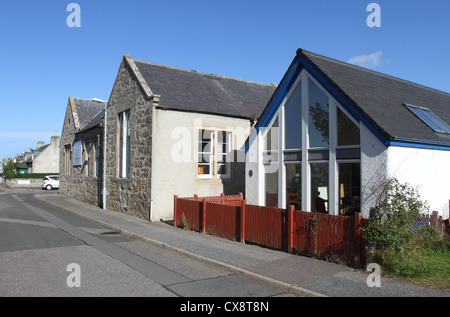 Findhorn Village Centre Scotland September 2012 Stock Photo - Alamy