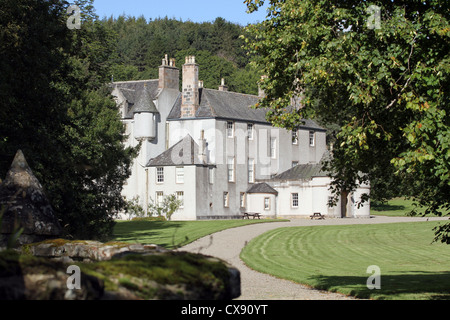 Leith Hall National Trust property near Kennethmont Scotland Stock ...