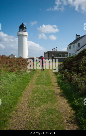 Davaar Lighthouse On Davaar Island In Campbeltown Loch Off The Kintyre ...
