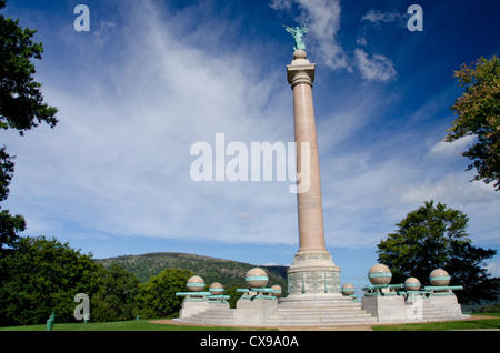 New York, West Point US Military Academy, Trophy Point. Battle Monument ...