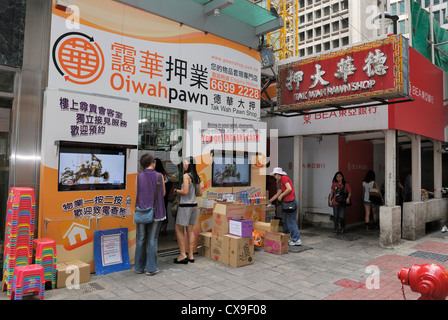 Pawn Shop, Hong Kong, China, South East Asia Stock Photo - Alamy