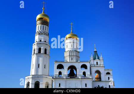 Ivan the Great Bell Tower (1600), Moscow Kremlin, Moscow, Russia Stock ...