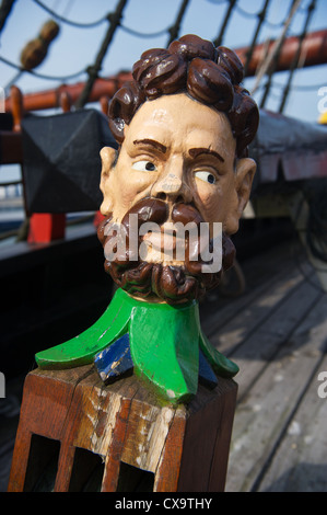details VOC ship the Batavia Stock Photo - Alamy