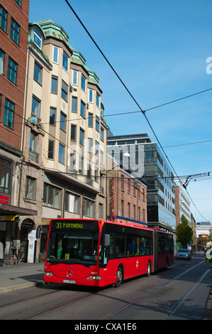 Storgata street St. Hanshaugen district central Oslo Norway Europe ...