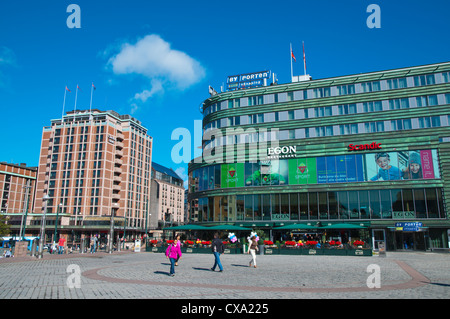 Jernbanetorget square Sentrum central Oslo Norway Europe Stock Photo ...