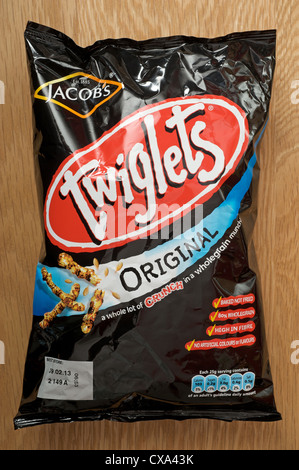 Jacob's Twiglets wholegrain wheat-based snacks Stock Photo - Alamy