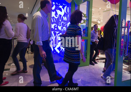 Grand opening of the C. Wonder store in the Time Warner Center in New ...
